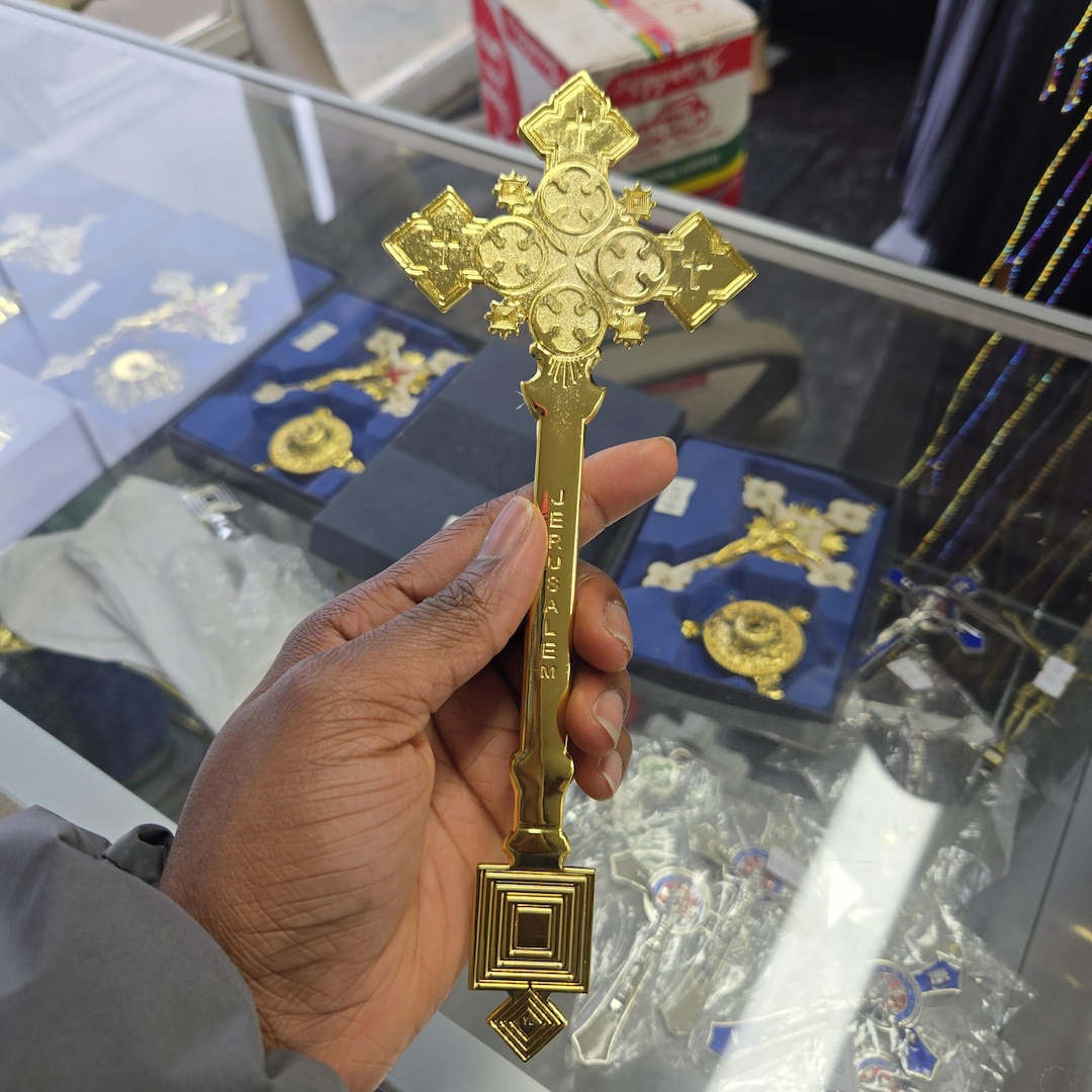 Jesus Crucifix Orthodox Hand Cross/hand Cross, Blessing Church ...