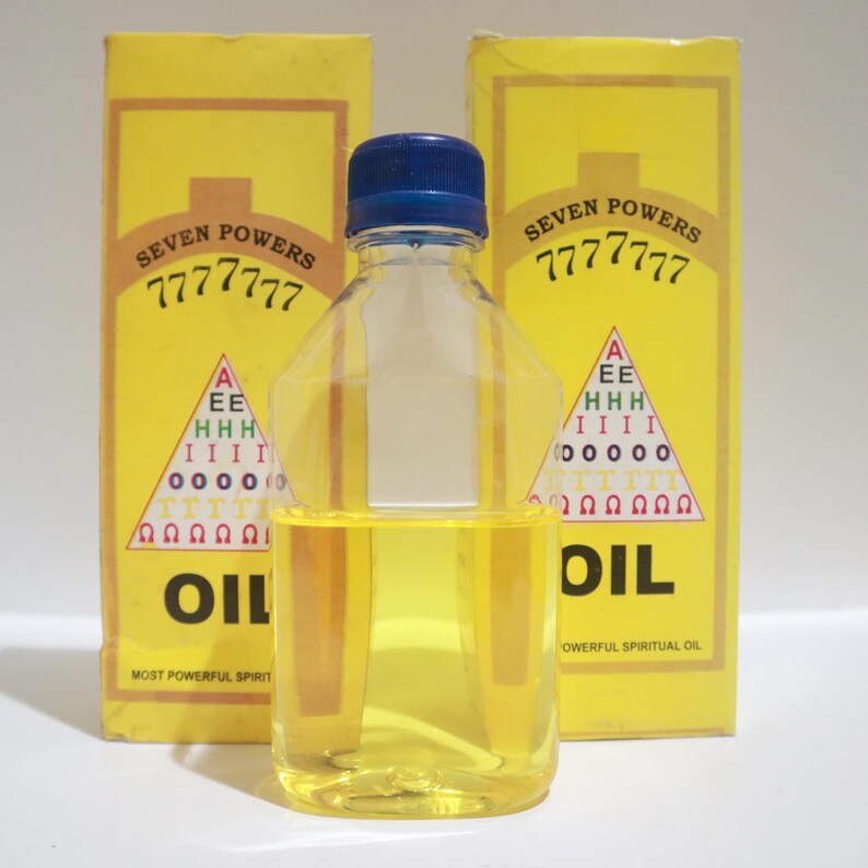Seven Powers 7777777 Spiritual Oil - Etsy