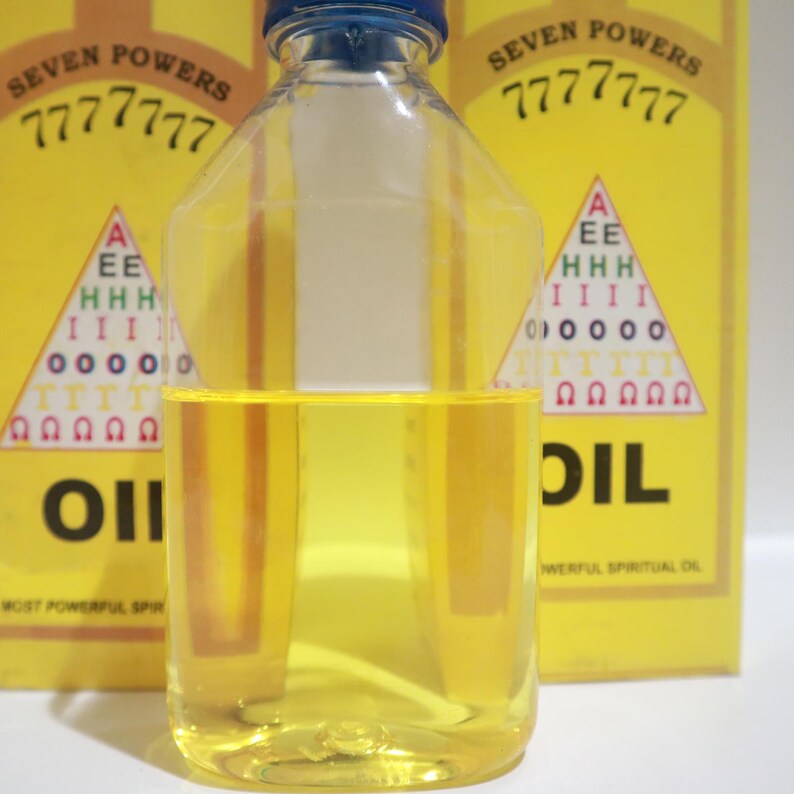 Seven Powers 7777777 Spiritual Oil - Etsy