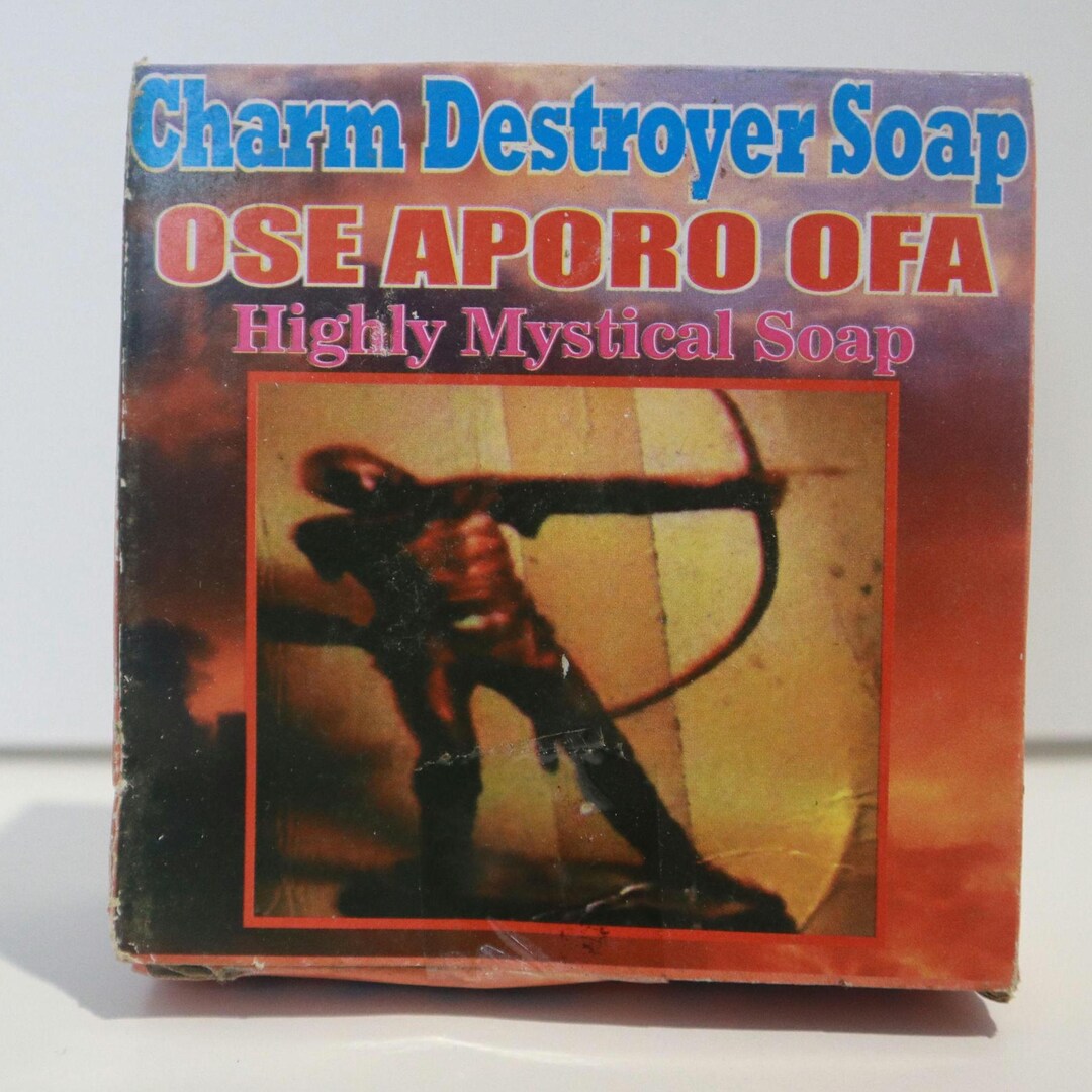 Black Magic Destroyer Soap Charm Destroyer Soap Ose Aporo Ofa Healing Soap Juju Destroyer Soap ...