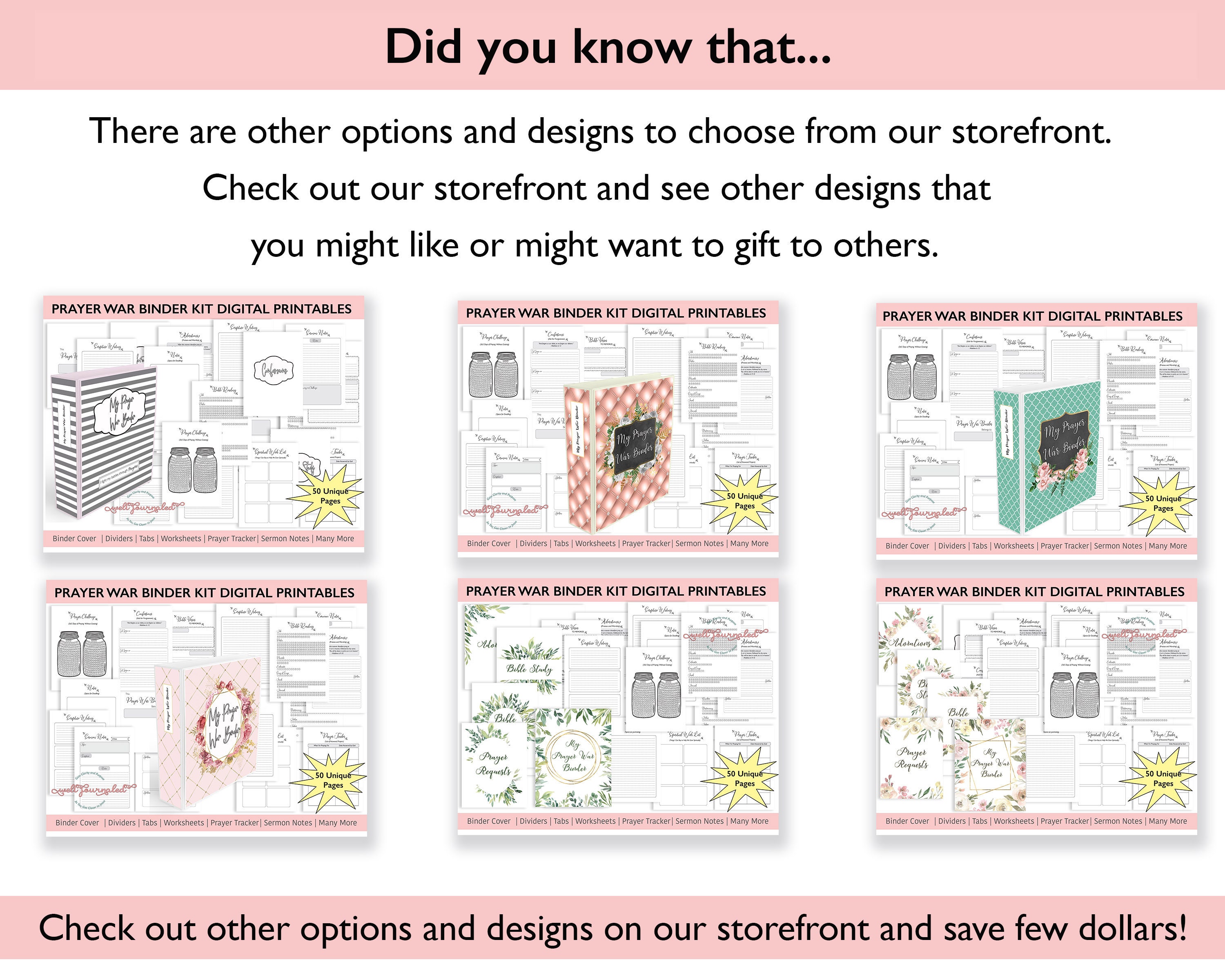 Prayer War Binder Printable | Prayer Journal and Bible Study Kit ...