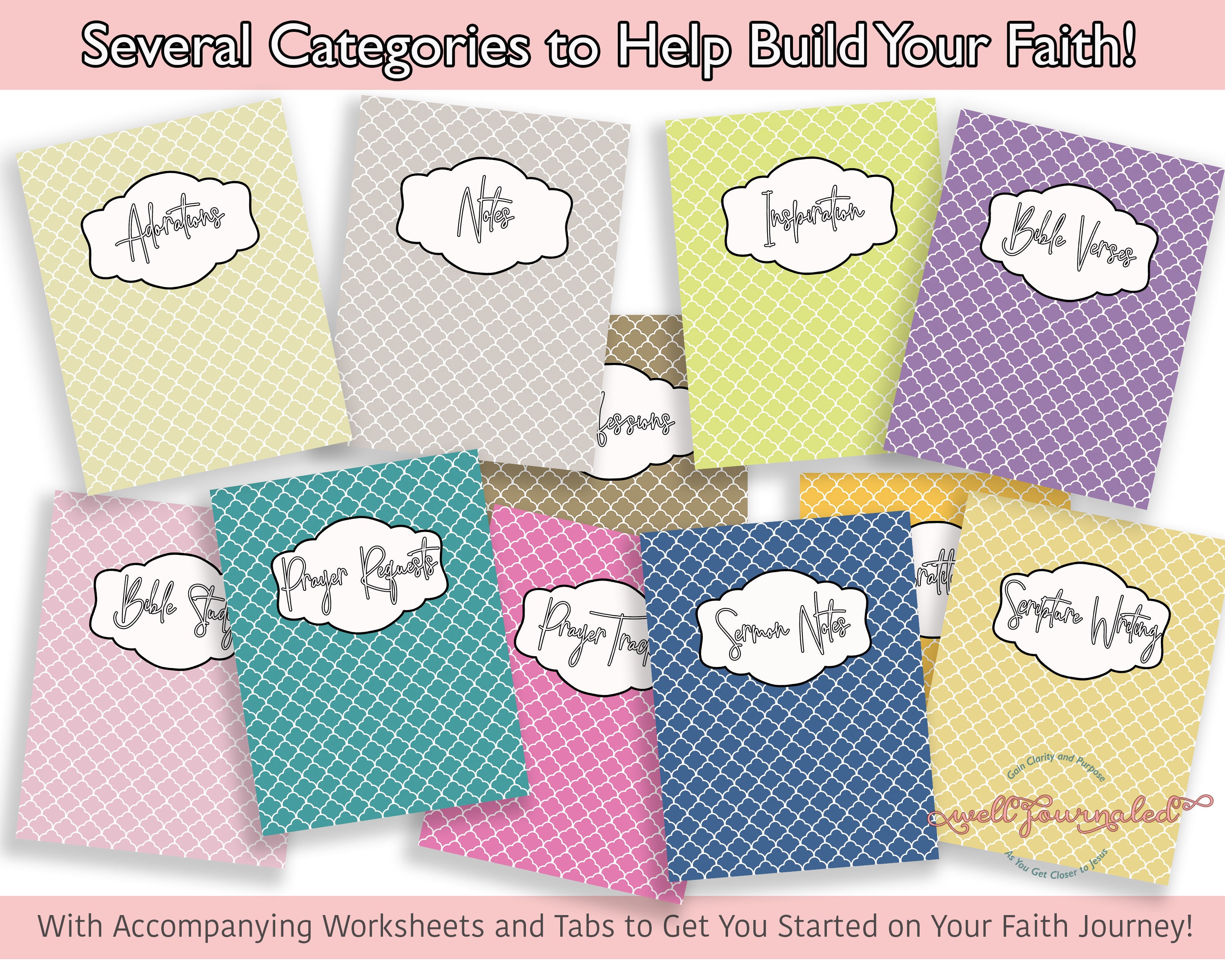 War Binder for Prayer Journal, Faith Journal or Bible Study, Gratitude ...