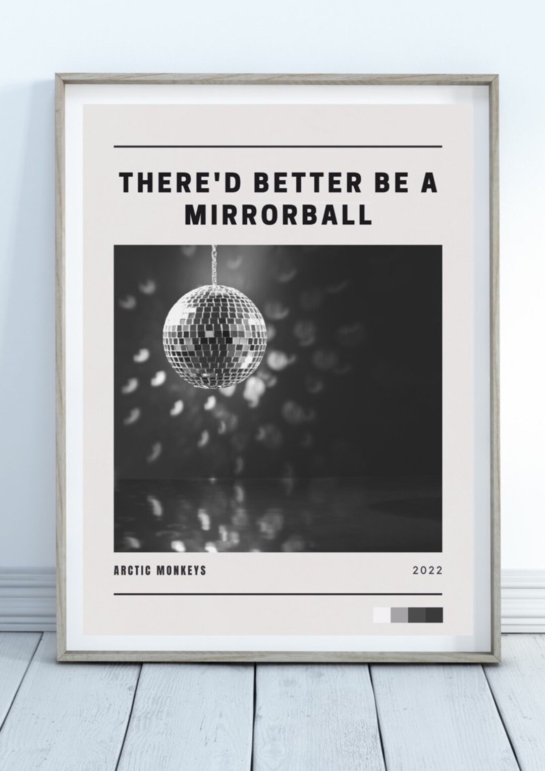 Arctic Monkeys Thered Better Be A Mirrorball Print - Etsy