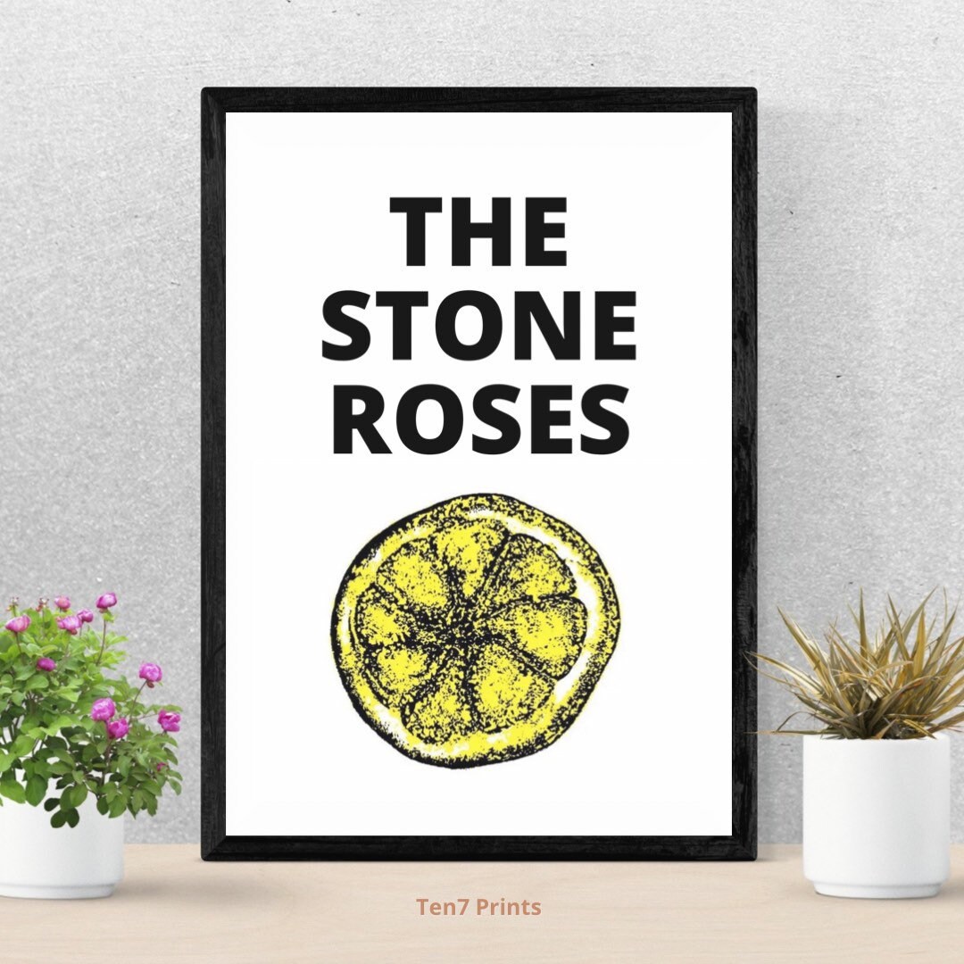 The Stone Roses Print - Etsy UK