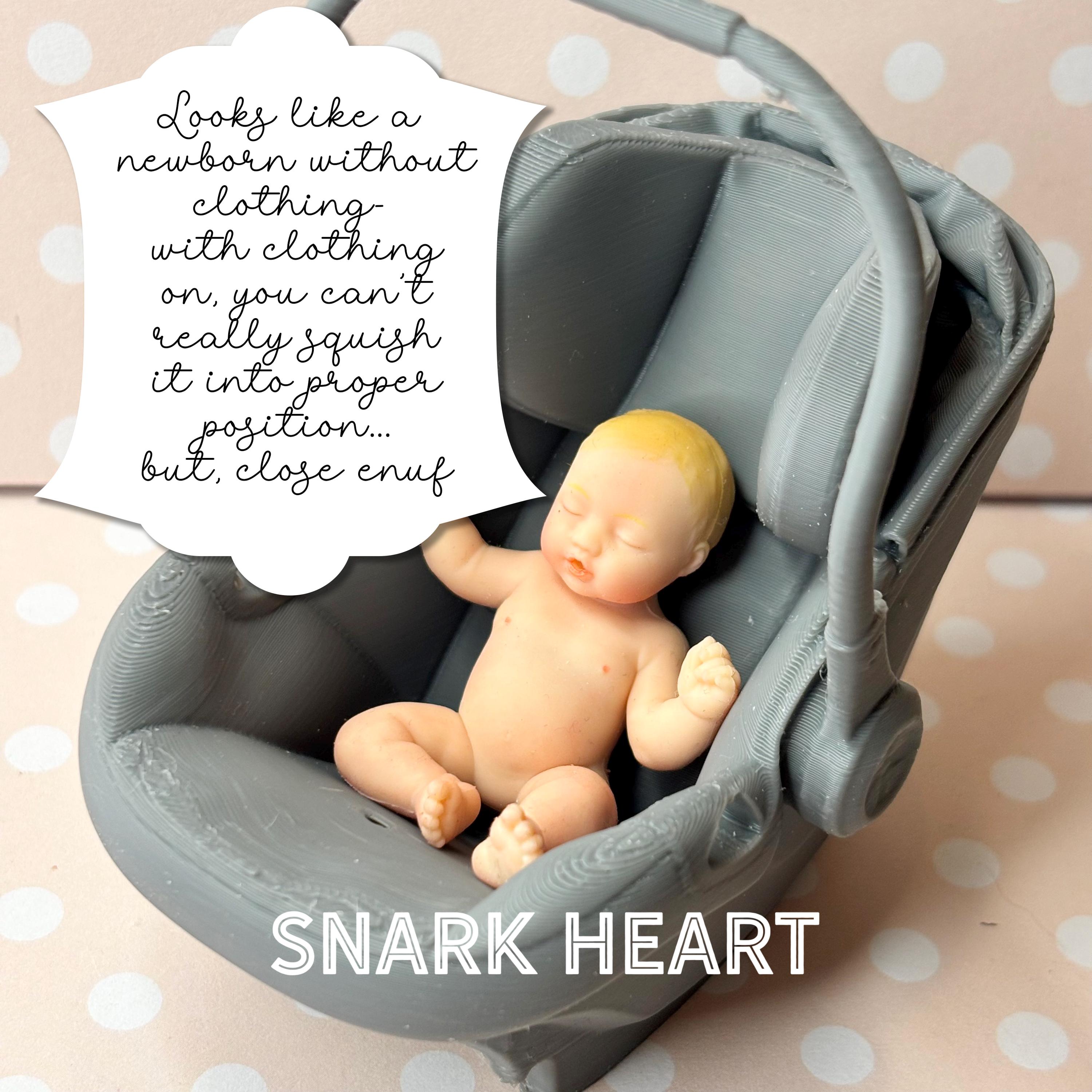 Baby Car Seat STL File for 3d Printing, Infant Seat for My Mini Baby, 1 ...