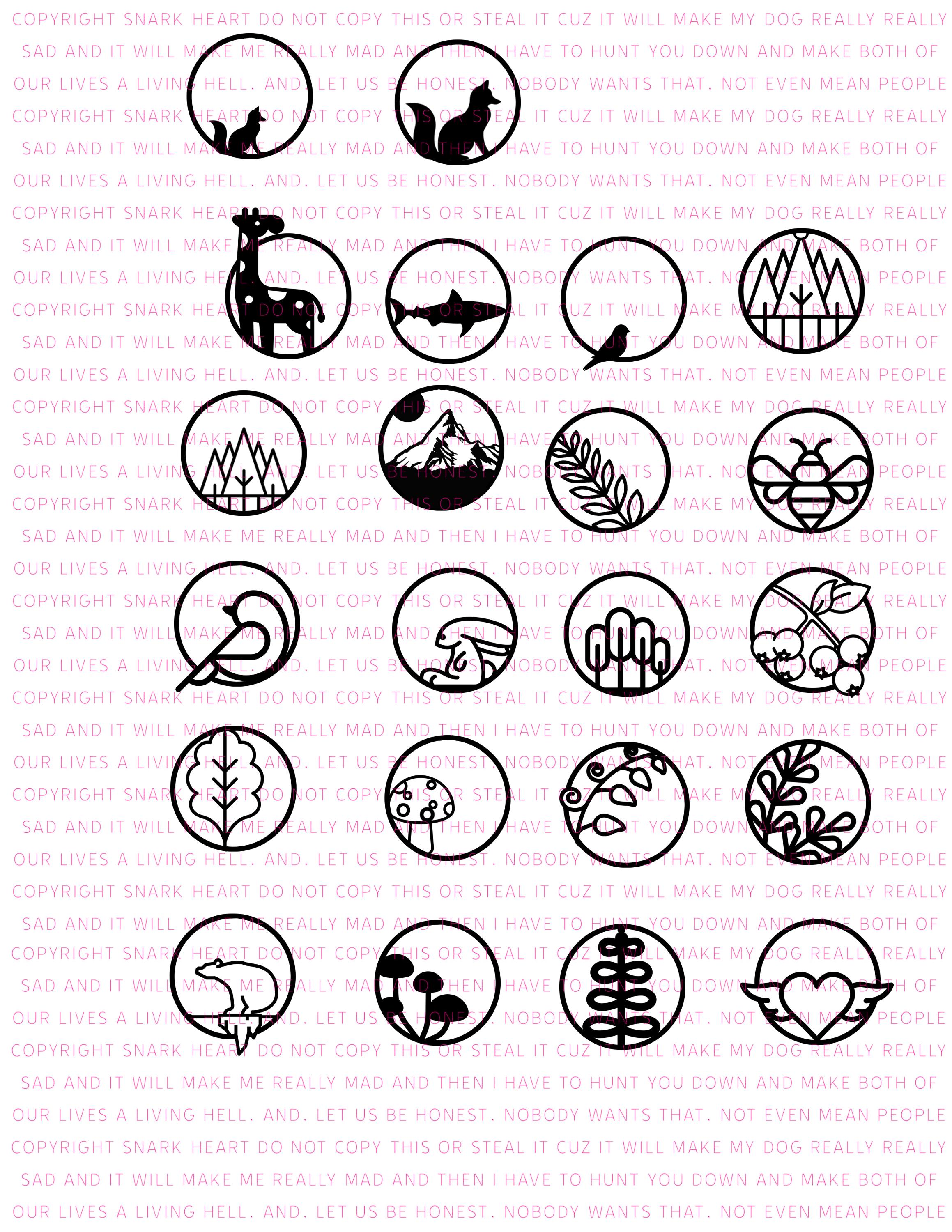 Scrap Buster File for Laser Cutting, Cute Fridge Magnet Glowforge SVG ...