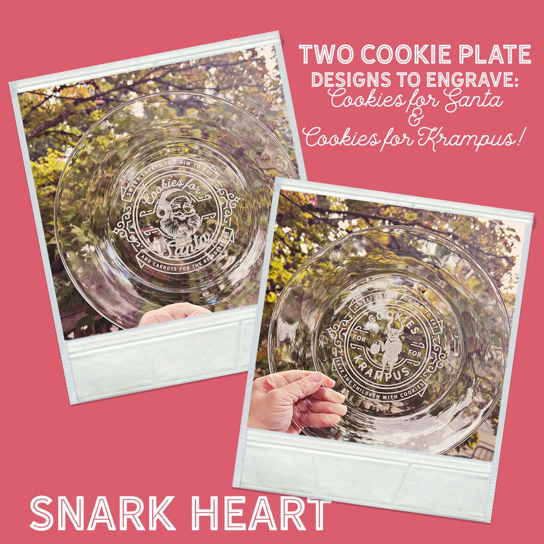 Cookies for Santa Svg, Cookies for Krampus Plate, Tray SVG Bundle ...