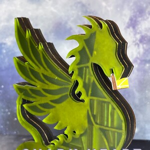 Dragon Bookshelf for Book Lovers, Mini Bookshelf and Books, Dollhouse ...