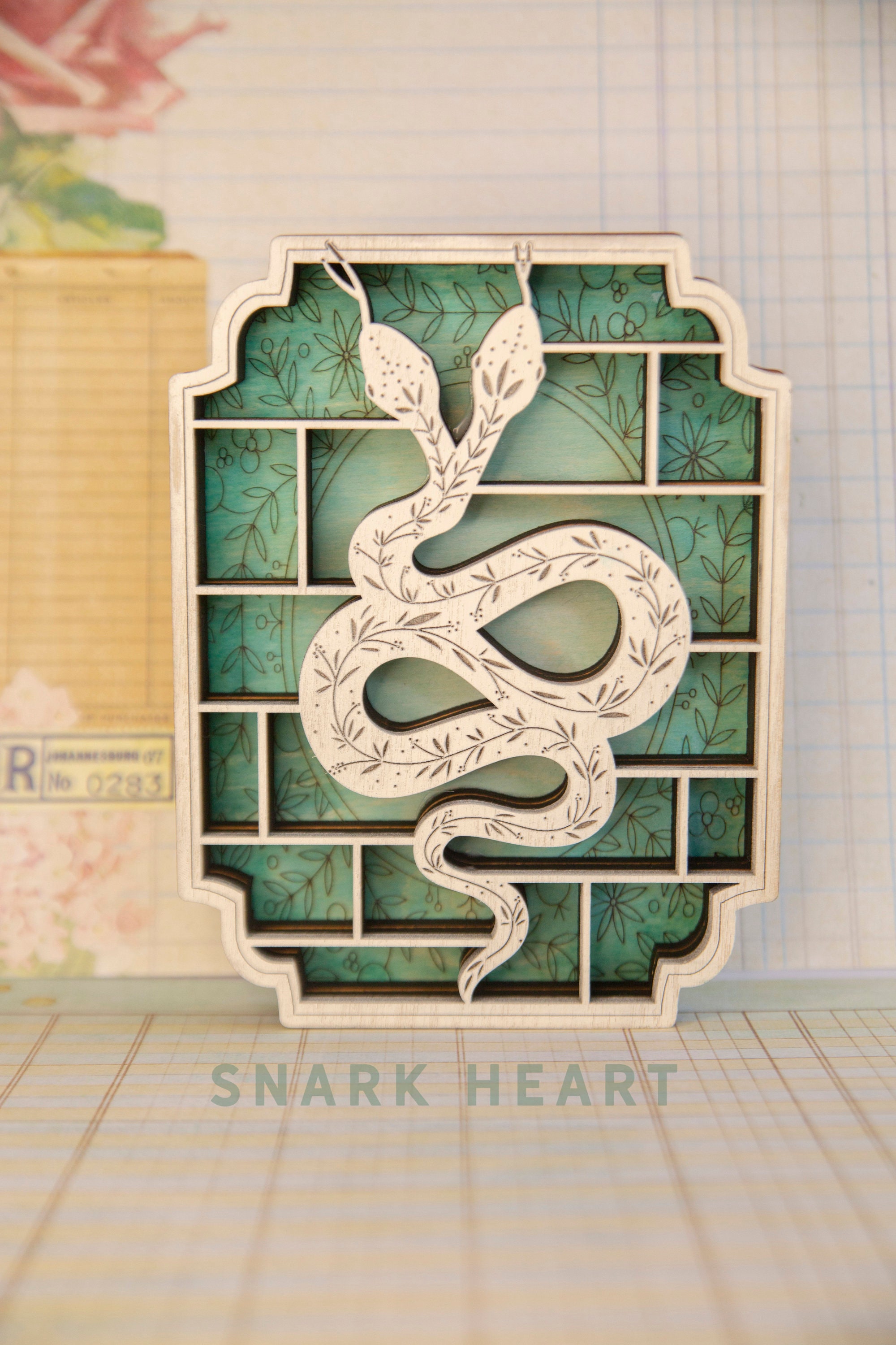 Mystical Snake Shelf for Crystals, Gift for Witches, Easy Beginner ...