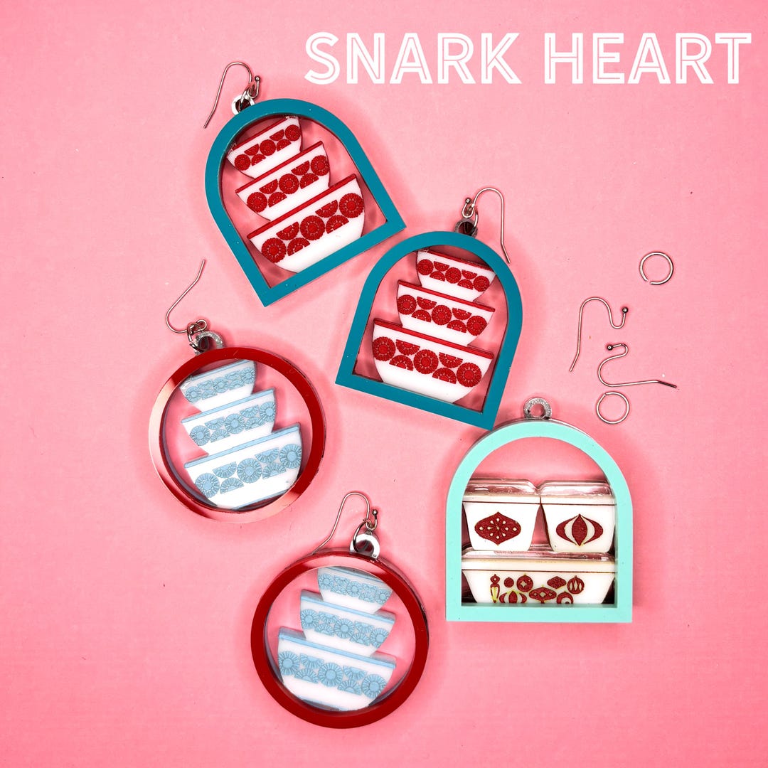 Pyrex Svg Ornament for Glowforge,laser Files for Acrylic, Pyrex Bowls ...