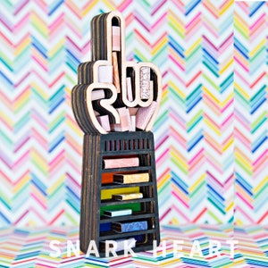 Middle Finger Miniature Bookshelf for Pride 2023 Gift for - Etsy