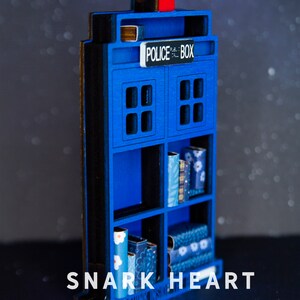 Police Box Svg File for Glowforge, Geek Gift for Him, Doctor Who ...