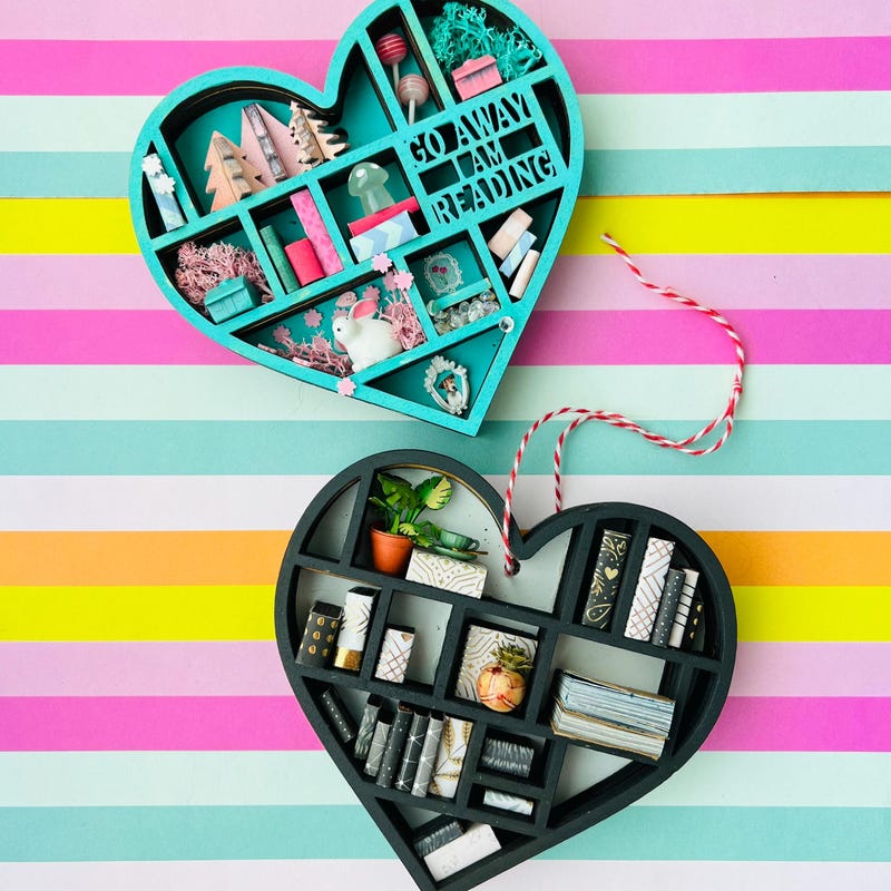 Heart Book Cutter - Etsy