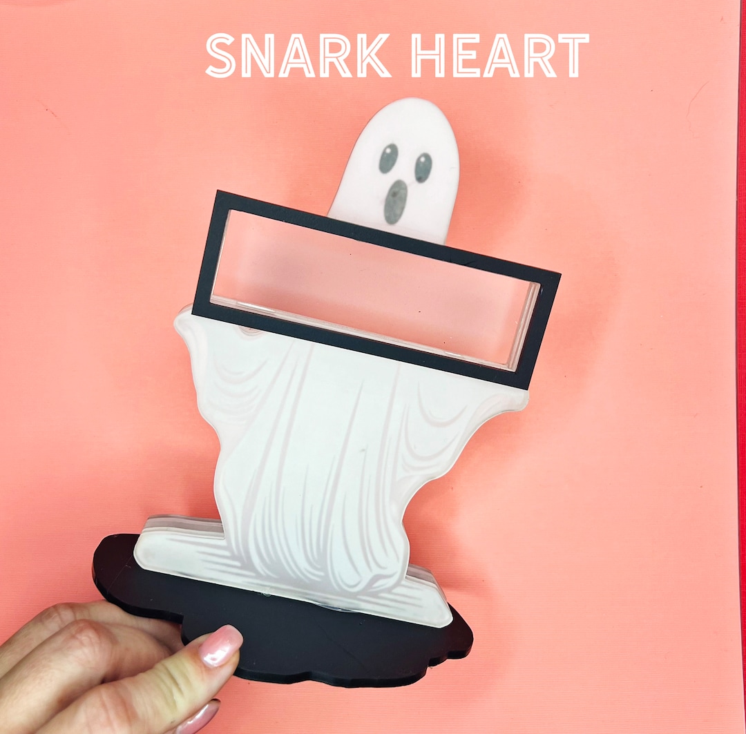 Ghost Mini Bookshelf Svg File for Laser Cutting, Cut Files for ...