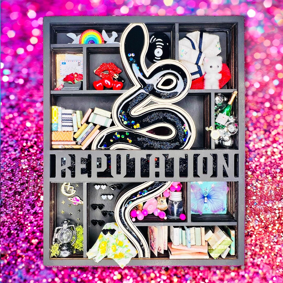 Pop Star Era Mini Bookshelf Svg File for Laser Cutting, Mini Bookshelf ...