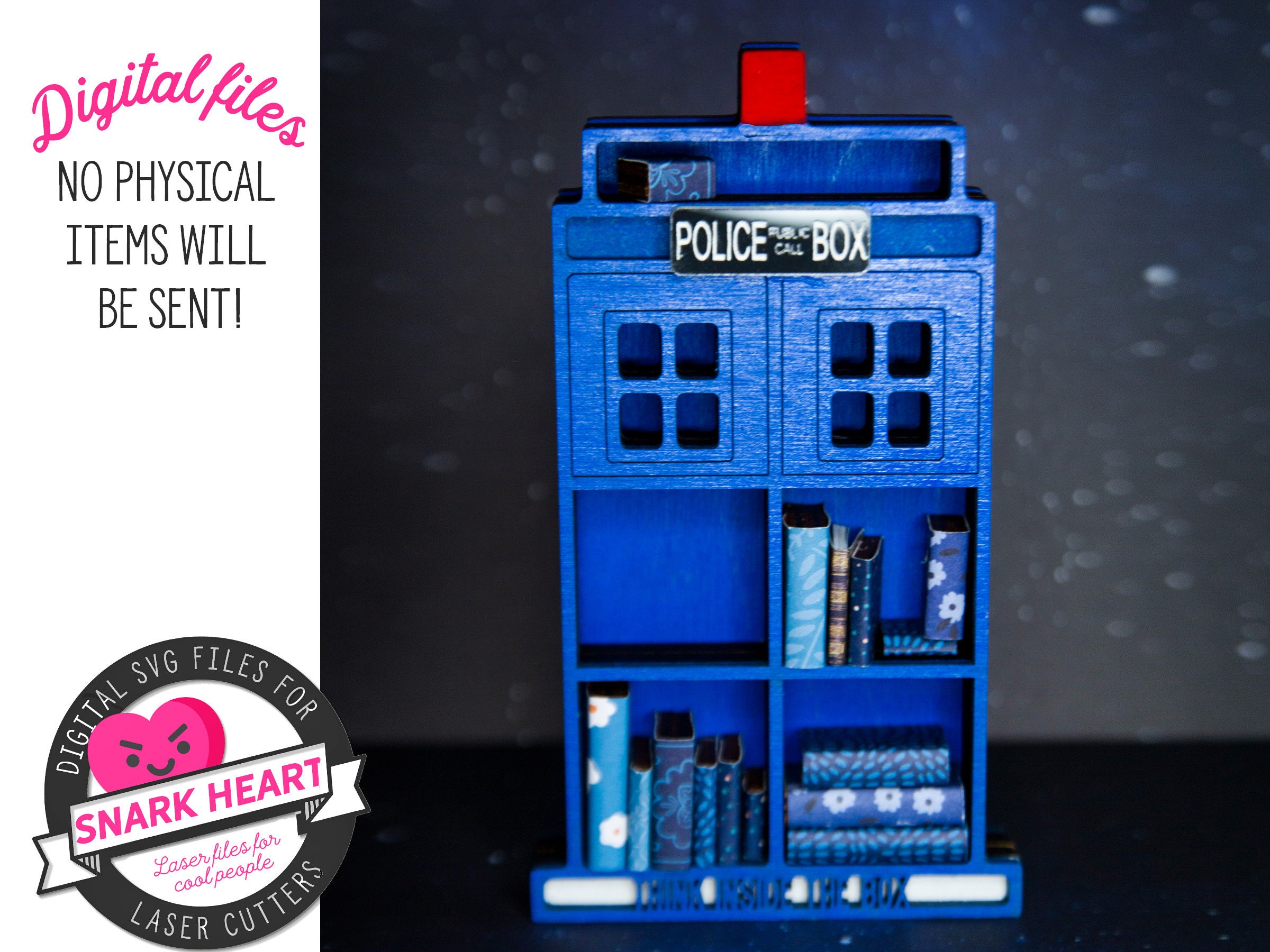 Police Box Svg File for Glowforge Geek Gift for Him Doctor - Etsy Australia