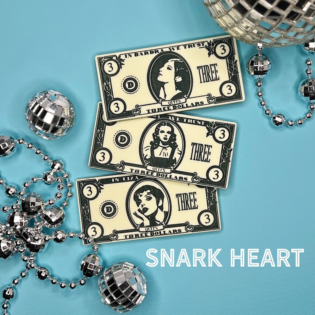 3 Dollar Bill Pride Brooch Svg for Laser Cutting, Gift for Gay Best ...