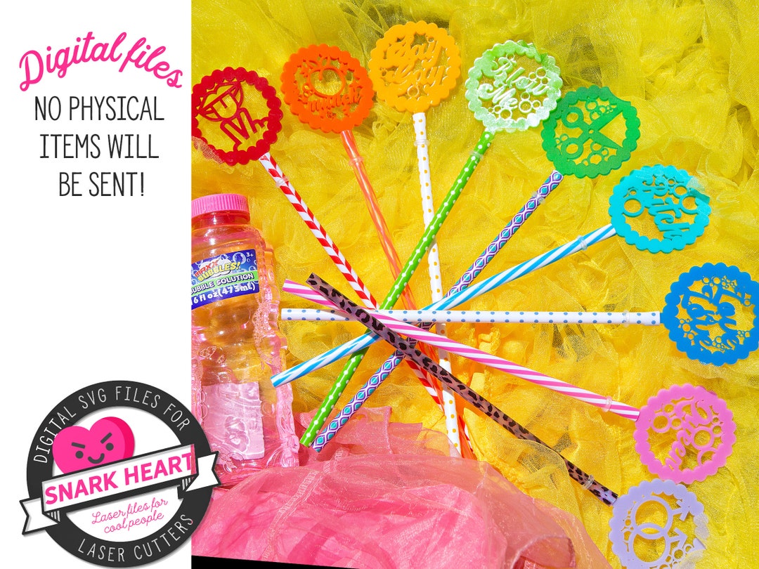 LGBTQ Bubble Wands for Pride Parades, Funny Bubble Wand Svg File ...