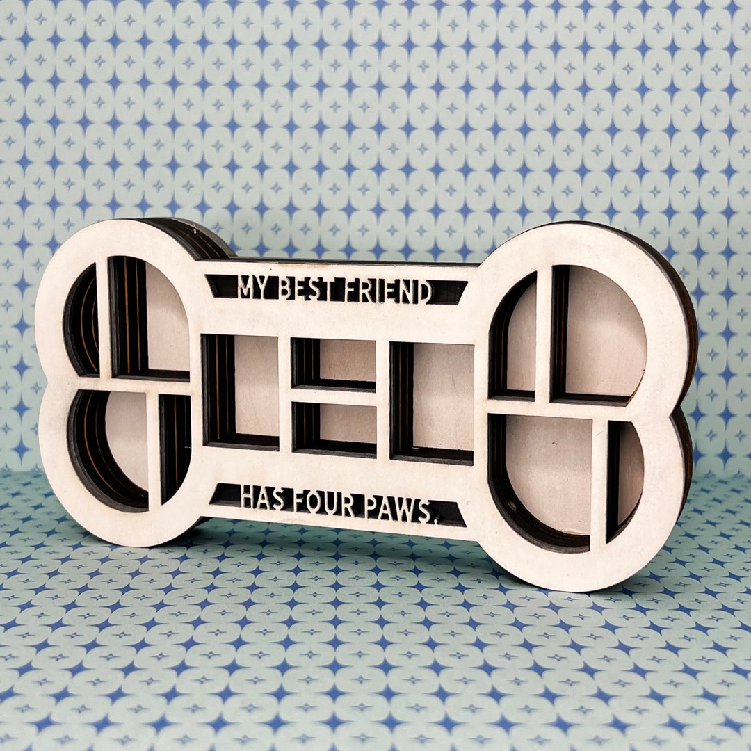 Dog Bone Miniature Bookshelf Snark Heart June Drop - Etsy