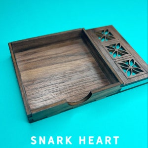 Sticky Note Holder Laser Cut File, Sticky Note Pad Holder Glowforge ...