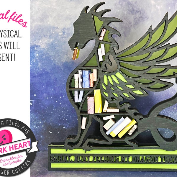 Dragon Bookcase Decor - Etsy