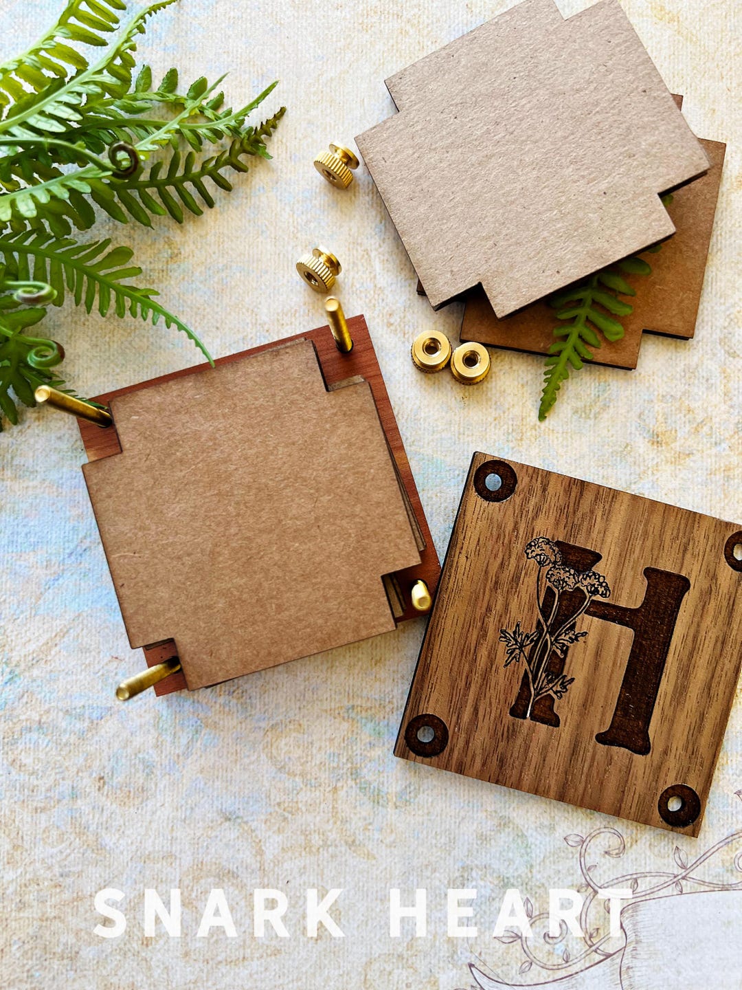 Wooden Flower Press SVG Cut File for Laser, Easy Laser Cut Svg Gift for ...