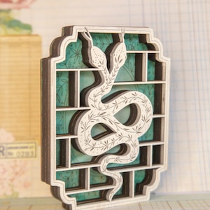 Mystical Snake Shelf for Crystals, Gift for Witches, Easy Beginner ...