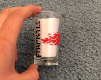 Fireball Shot Glass | Etsy