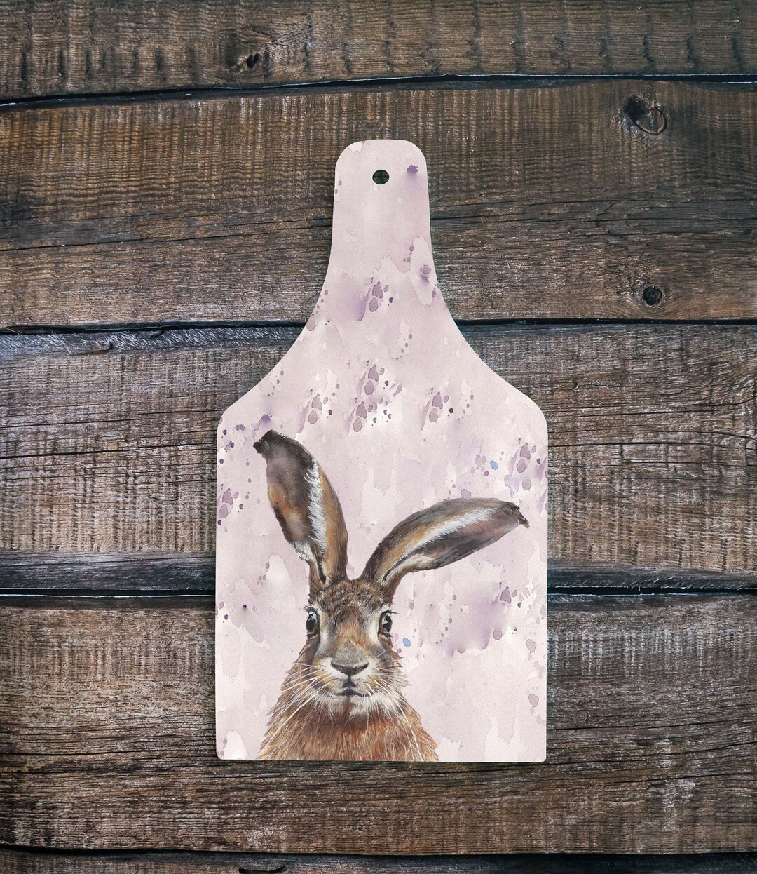 Hare Loving Design Textured Tempered Glass Chopping Board - Cake/cheese ...