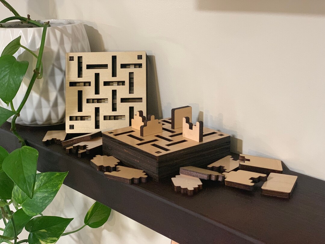 Arcanum | Original Wooden Brain Teaser | Smart Gift for Adults and Kids ...