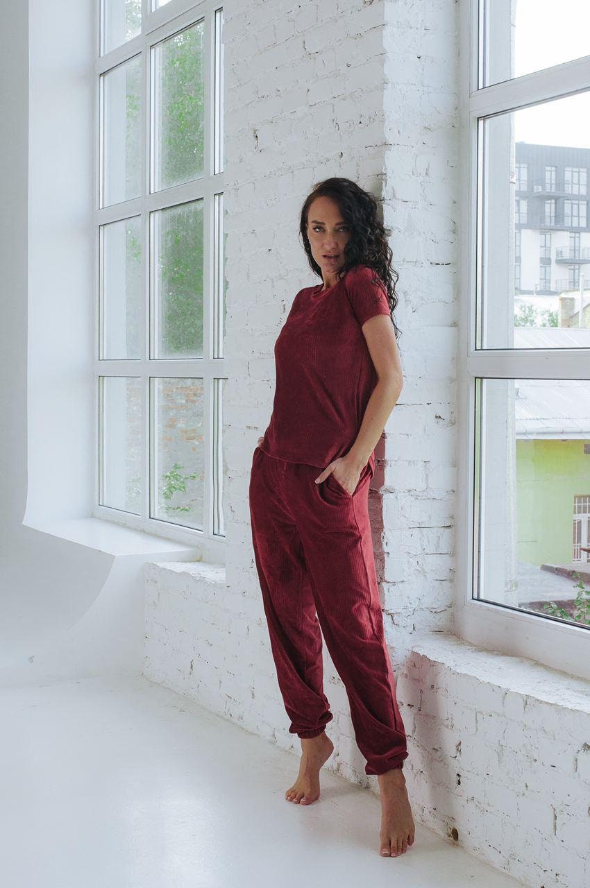 Traje Caliente Traje De Ropa Para El Hogar Pijama Acogedor Etsy