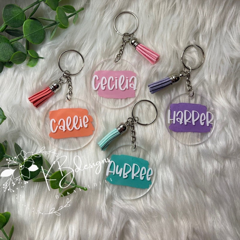 Acrylic Keychain - Etsy