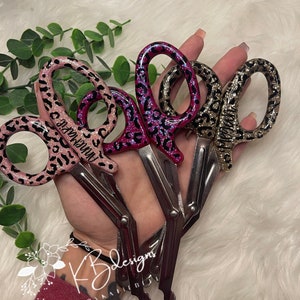Personalized Medical Scissors, EMT Shears, Trauma Shears, Cheetah Print ...