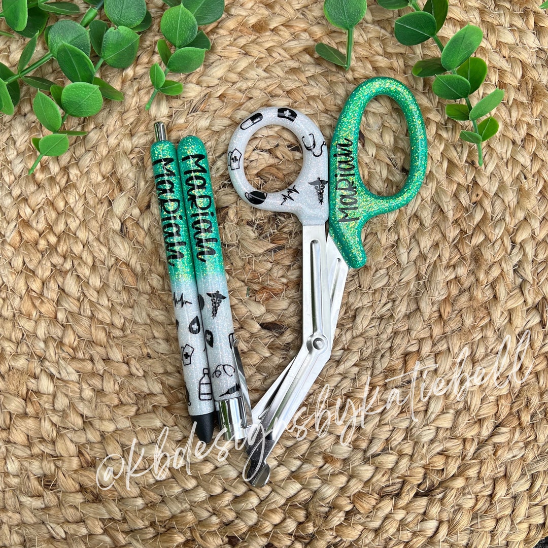 Personalized Medical Set, Glitter Pen, Glitter Penlight, Glitter Trauma ...