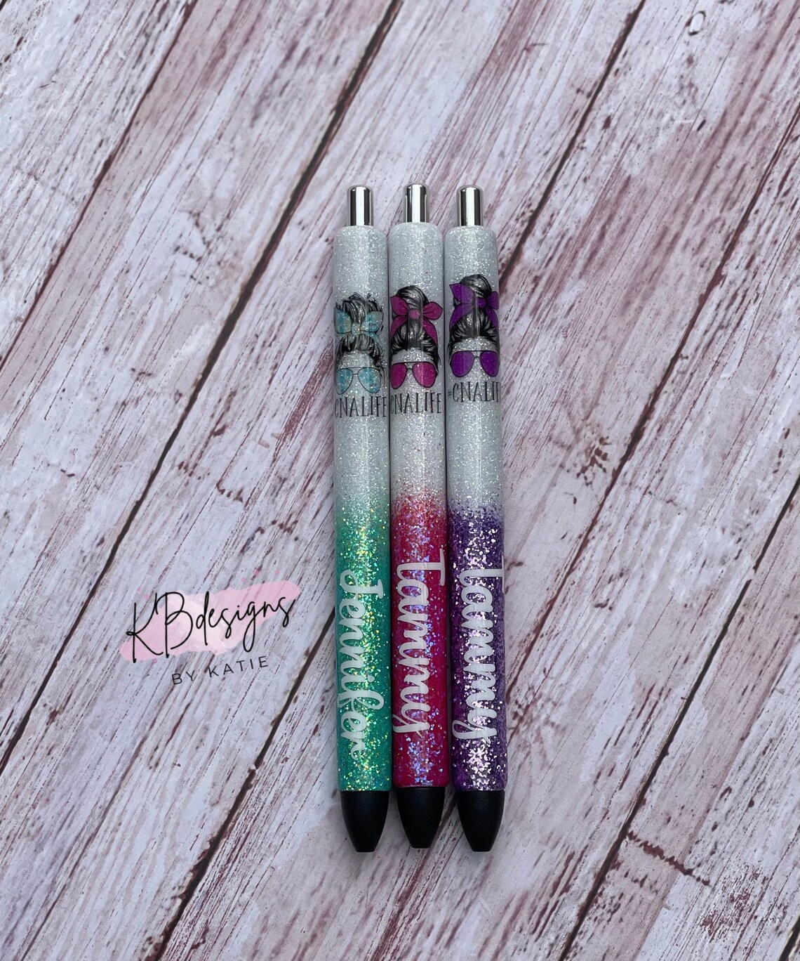 CNA Personalized Glitter Pen - Etsy