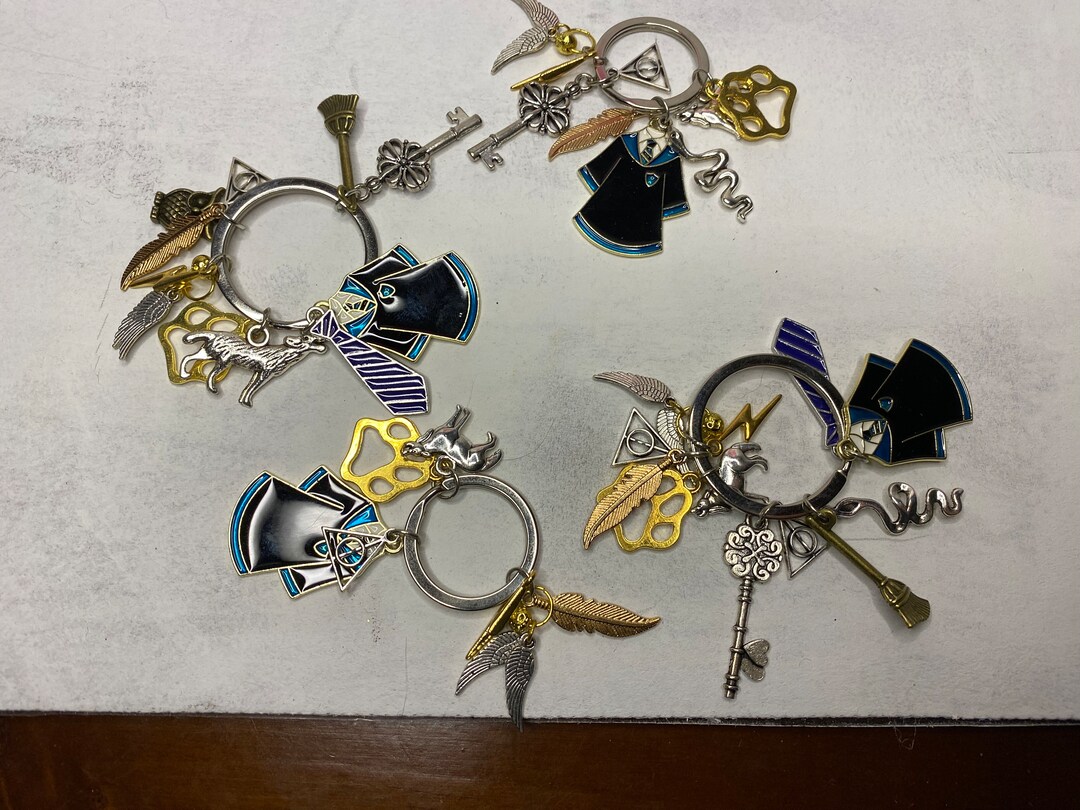 Harry Potter Ravenclaw Handmade Key Chain - Etsy