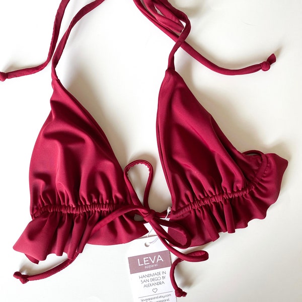 Ruffle Bikini - Etsy