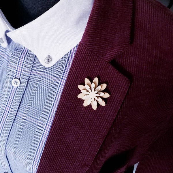 Flower Lapel Pin - Etsy