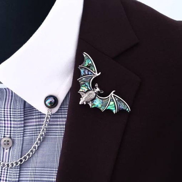 Bat Brooch - Etsy