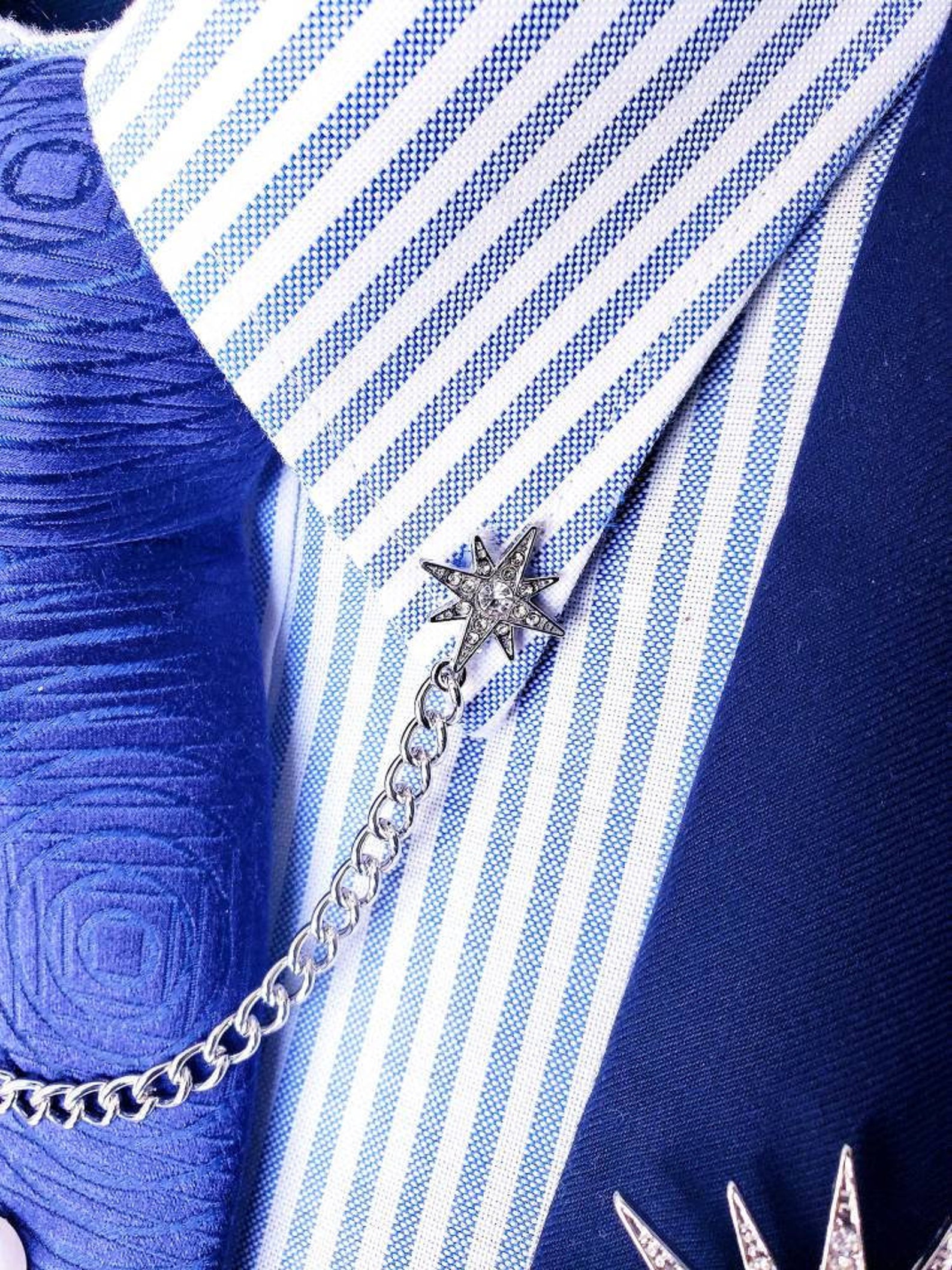 Collar Pins Collar Chain Shirt Clip Lapel Pin Star - Etsy