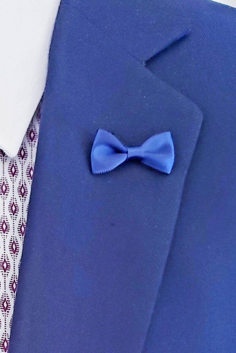 Bow Tie Lapel Pin Bowtie Mini Bows Pins Business Wedding - Etsy