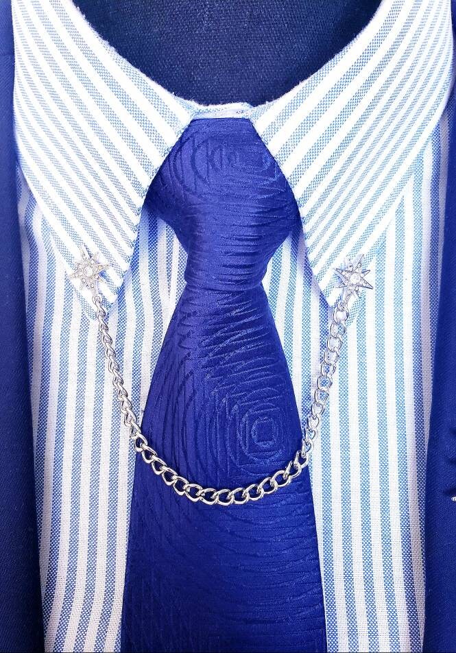 Collar Pins Collar Chain Shirt Clip Lapel Pin Star - Etsy