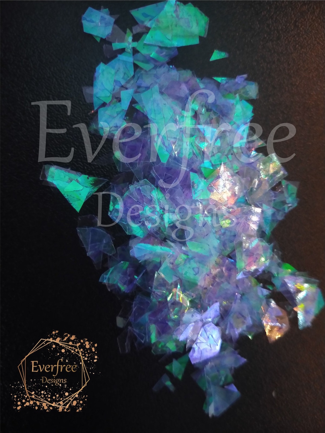 Opal Flakes Medium - Mylar Flake - Shimmer - Iridescent - Pearl ...