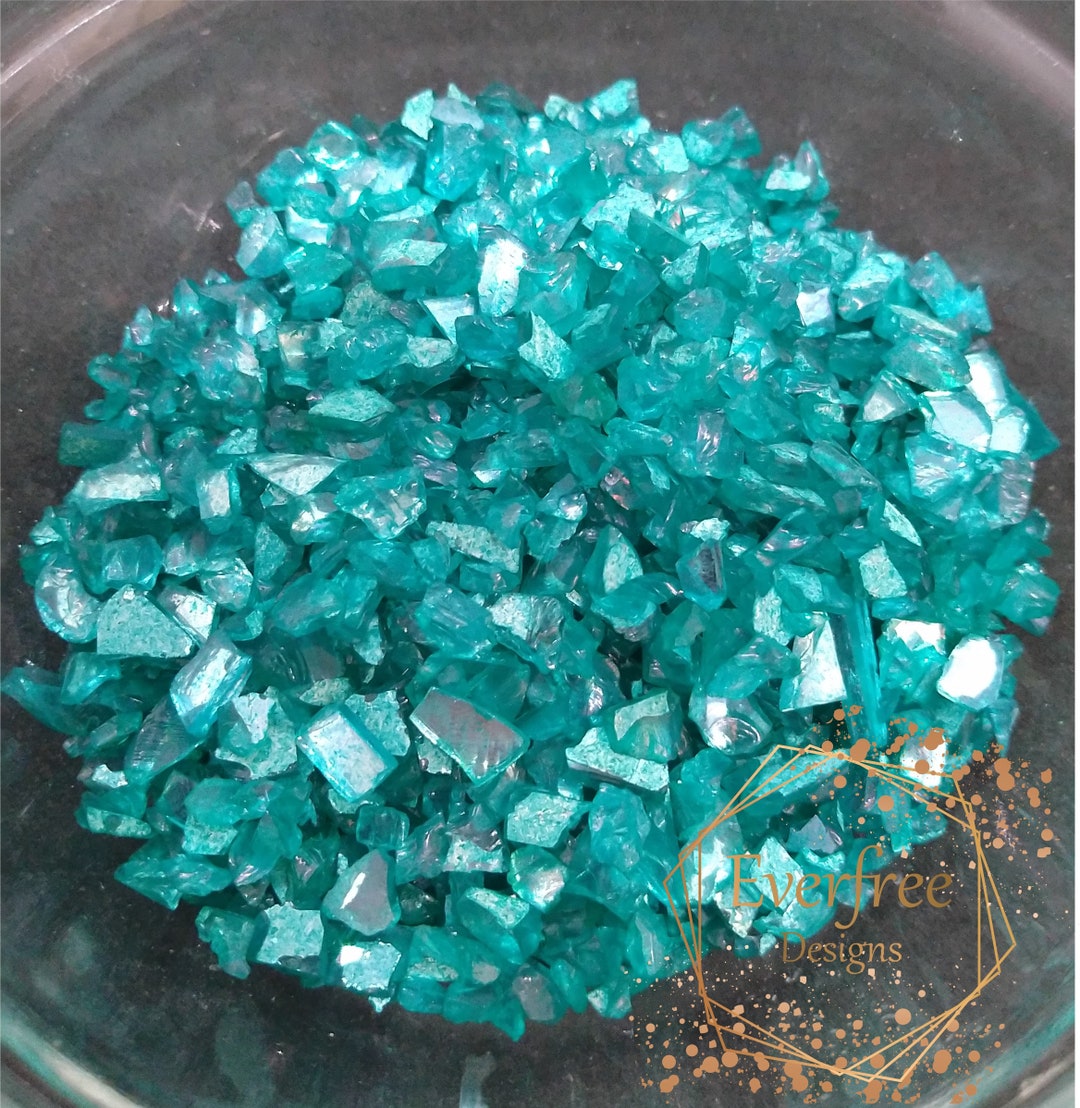 Crushed Glass - Glass Chips - Mirror - Glitter Ice - Crystals - Gravel ...