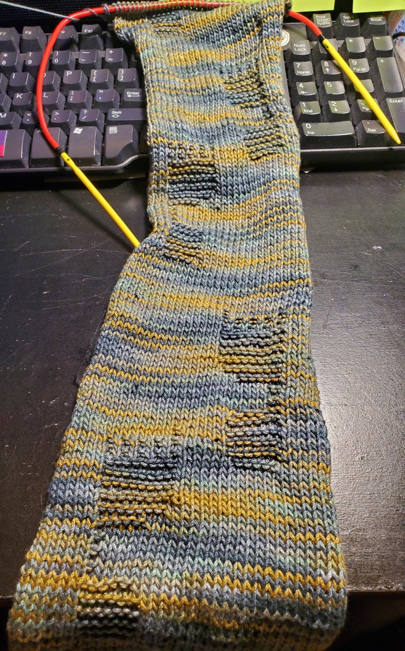 Footprints - Knitting Pattern - Etsy