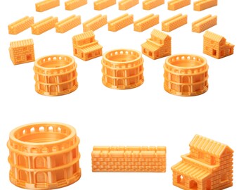 Aztec Civilization Set for Catan Custom Board Game Pieces Cites ...