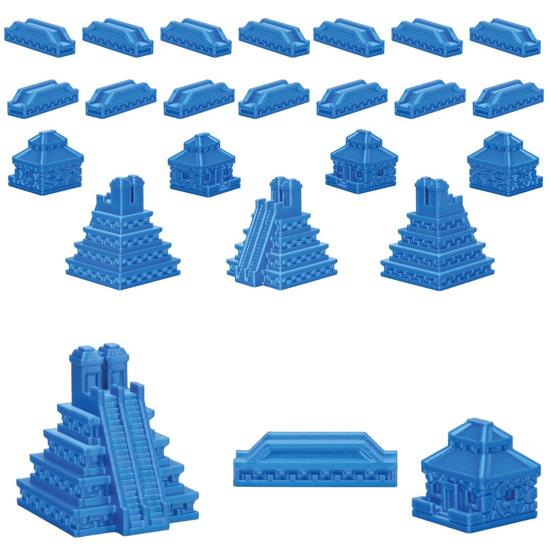 Aztec Civilization for Catan Board Game | Replacement Player Sets ...