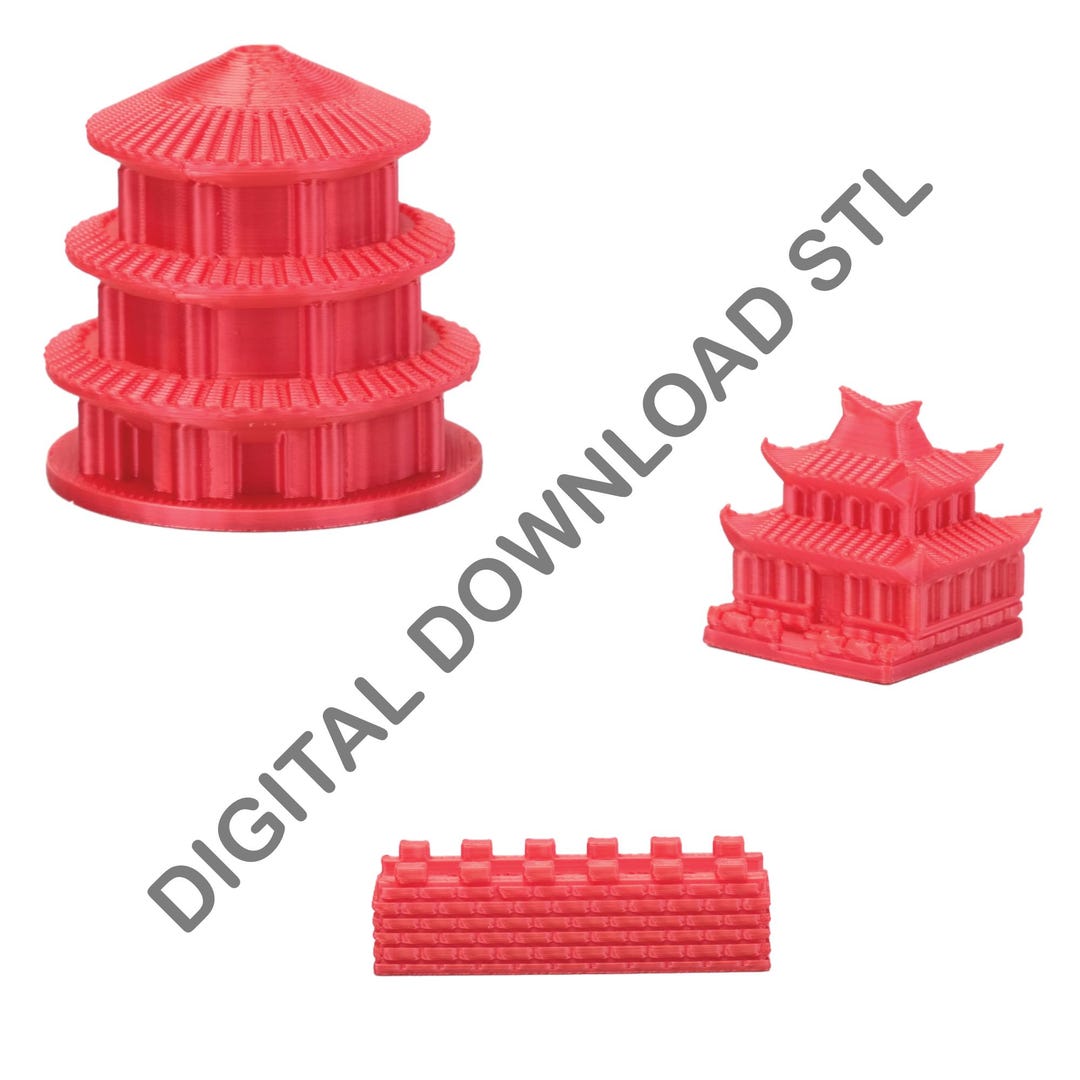 China Civilization Digital STL | Personal Use License - Etsy
