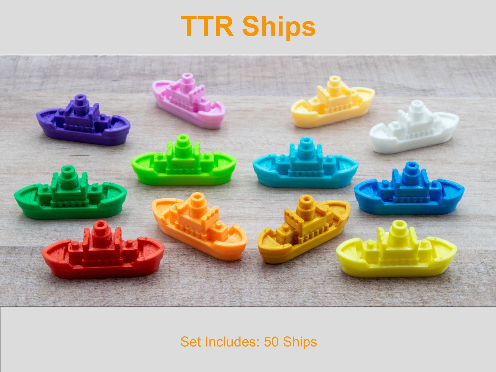 Unofficial Replacement Pieces for Ticket to Ride Board Game | Etsy