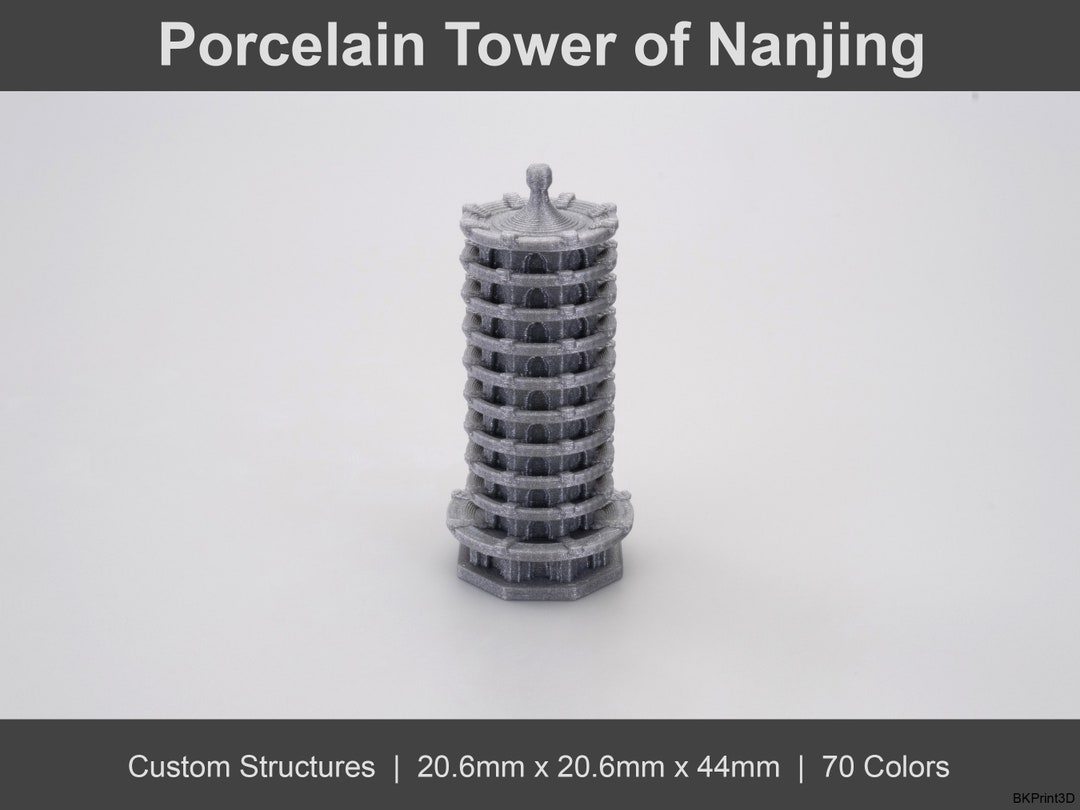 Porcelain Tower Custom Board Game Tokens Pieces 70 COLORS - Etsy